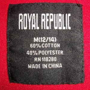 Royal Republic | Jackets & Coats | Royal Republic Varsity Jacket Size ...